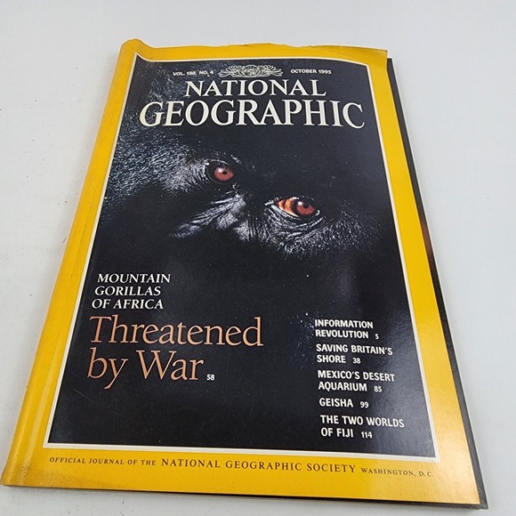 Accents | National Geographic Magazine October 1995 No Insert | Poshmark